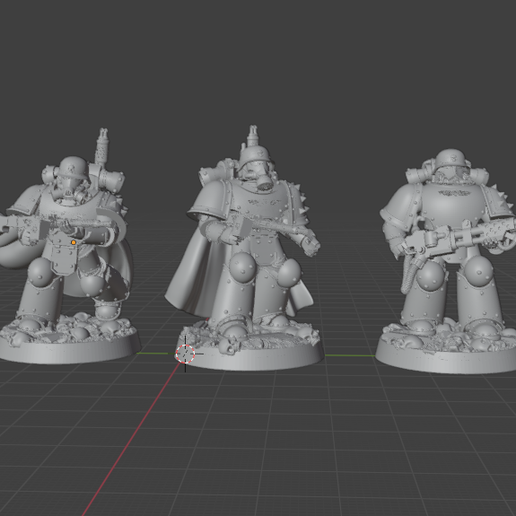 🎲 KRIEG MARINES・ STL File for 3D printing・Cults