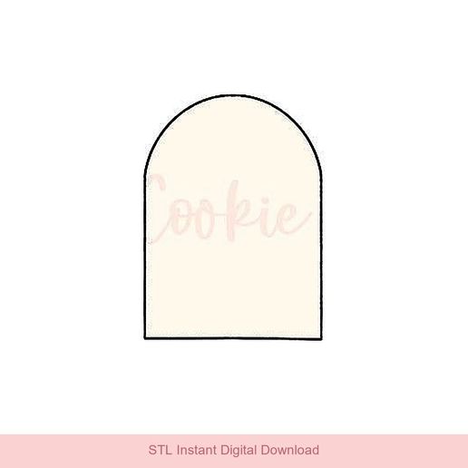 🍪 Arch Shape Cookie Cutter STL | Arch Cookie Cutter | 3D Print File・ 3D ...