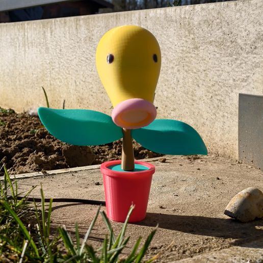 🐉 Pokemon Bellsprout Buddy (multiple purpose)・ STL File for 3D printing ...
