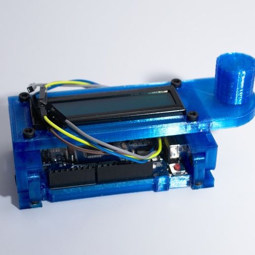 Free STL file Arduino Uno Slider w/ 2x16 LCD・3D printing idea to ...