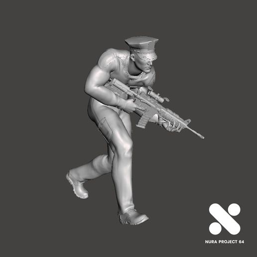 Free STL file Police 2 Scale 1//64 1:64 🚓 ・Object to download and to 3D ...