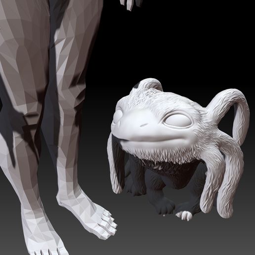 STL file Outlaws Nix buddy creature 👹 (OBJ)・3D printable model to ...