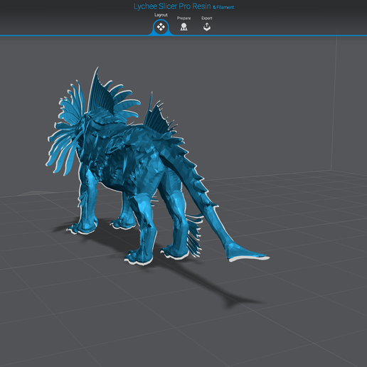 STL file Ark Shadowmane - LionFish Female ♀️ ・Model to download and 3D ...