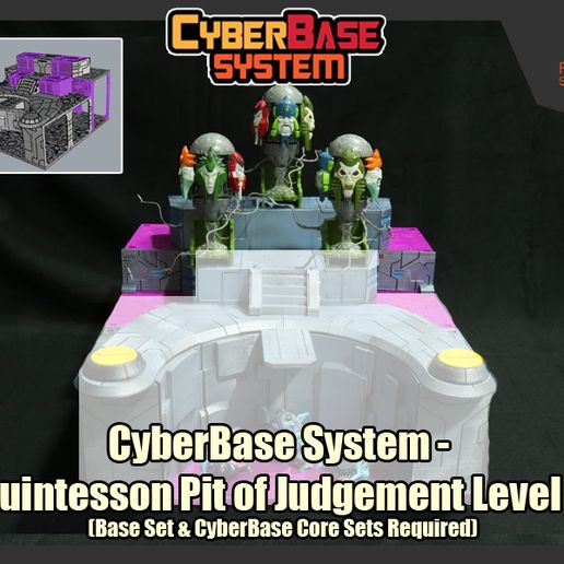 🎚️ [CyberBase System] - Transfomers Quintesson Pit of Judgement Level 2 ...