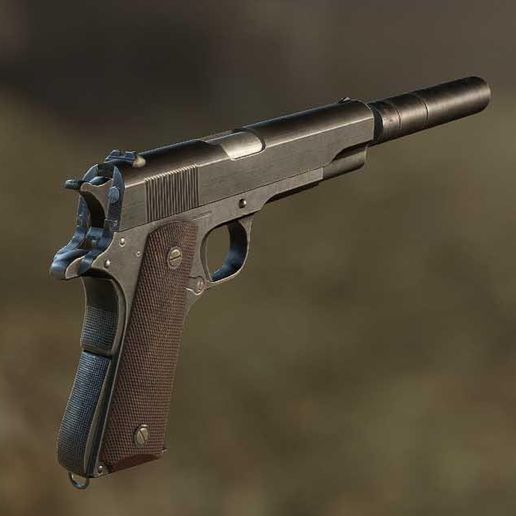 🔫 M1911a1・Free STL File for 3D printing・Cults
