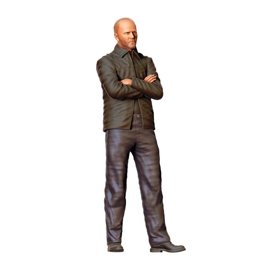 🤌 N2 Handsome Rob Jason Statham The Italian Job・ STL File for 3D ...