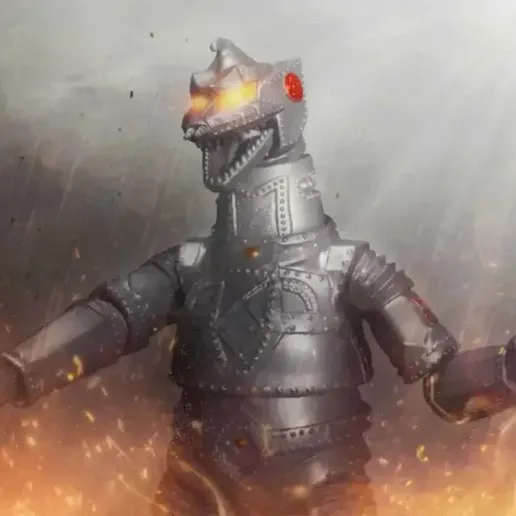 👾 Articulated Mechagodzilla 1974 Action Figure・Free STL File for 3D ...