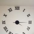 🕰️ Extra large roman wall clock・Free STL File for 3D printing・Cults