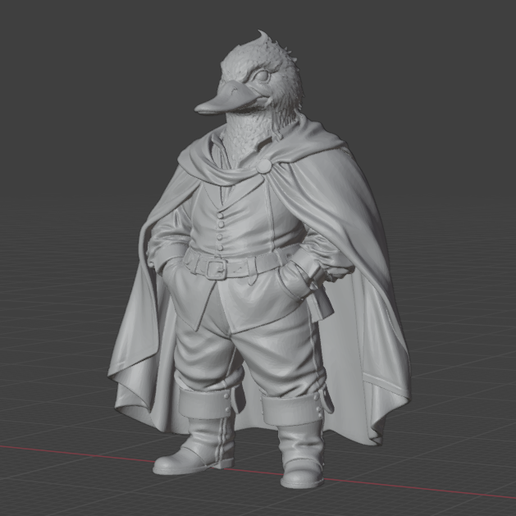 🦆 Dragonbane Duck Merchant・Free STL File for 3D printing・Cults