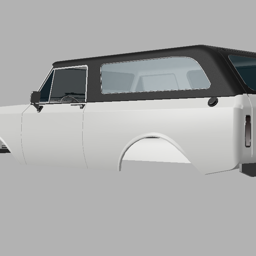 👽 International Harvester Scout Traveler RC Body・ STL File for 3D ...