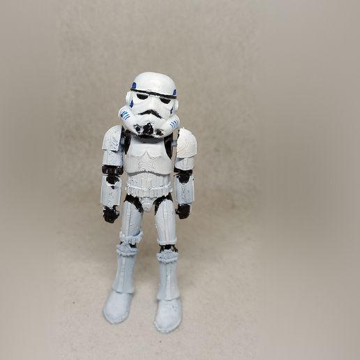 🫡 flexible Stormtrooper・ 3D File for 3D printing・Cults