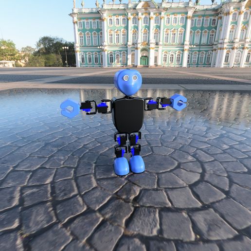 🤖 Humanoid Robot for Arduino with 9G Servo Motors : SG90 - TS90A ...