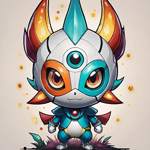 3D file Futuristic cartoon character. 🪖 ・3D printer model to download・Cults