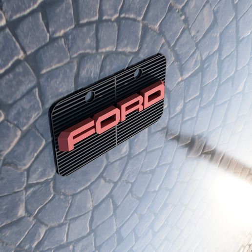 Archivo STL LETRAS FORD PARA PARRILLA RANGER - LOGO FORD RAPTOR 🚙 ...