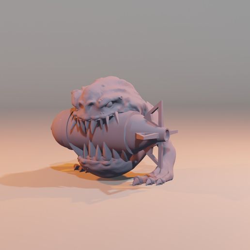 💣 Bomb monster・Free STL File for 3D printing・Cults