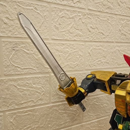 🗡️ sword Dx Oh Robo Zeo Megazord Power Rangers・ STL File for 3D ...