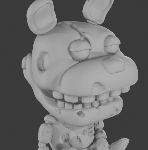 🤖 FNAF Springtrap- Funko Pop・ STL File for 3D printing・Cults