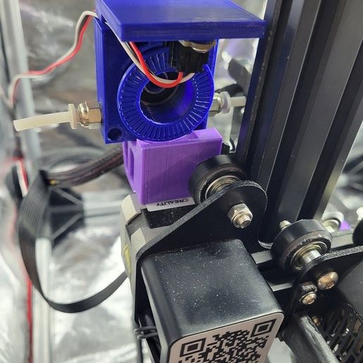 Download free STL file Runout En-Coder-Cube Mount - Ender 3 v2 • 3D printable design ・ Cults