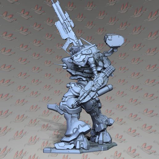 STL file MECH 1 🤖 ・Template to download and 3D print・Cults