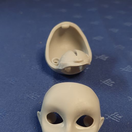 3D file Stl files BJD Doll head Doolly 💬 ・3D printable model to ...