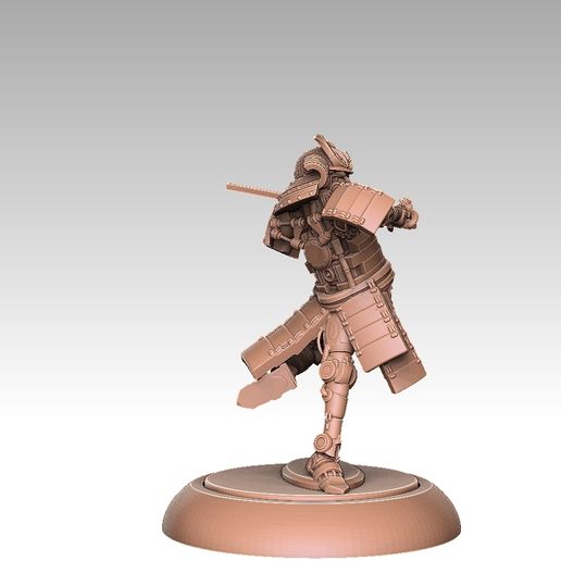 STL file Robo Samurai Mk 5 🗡️ ・3D printer design to download・Cults