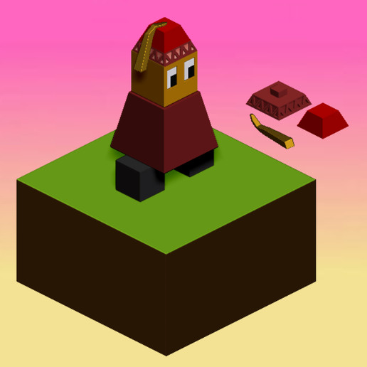 🎩 Polytopia: hats・Free 3D File for 3D printing・Cults