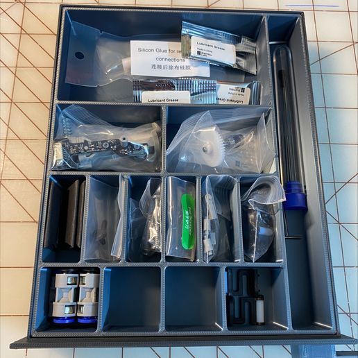 🥼 SPARE PARTS AND TOOL DRAWER TRAYS FOR DWX3D BAMBU LAB TOOLBOX XL ...