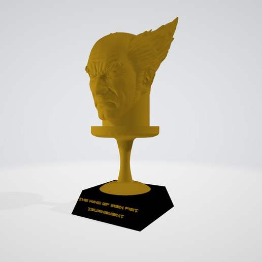 🏆 Tekken Trophy・ 3MF File for 3D printing・Cults
