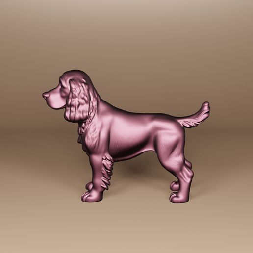 STL file Cocker Spaniel Dog STL - High-Quality 3D Print File 🐕 ・3D ...