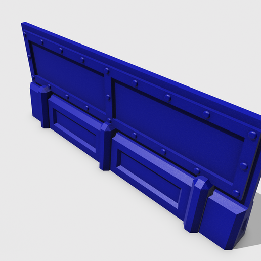 🎲 Battle ground walls・ STL File for 3D printing・Cults