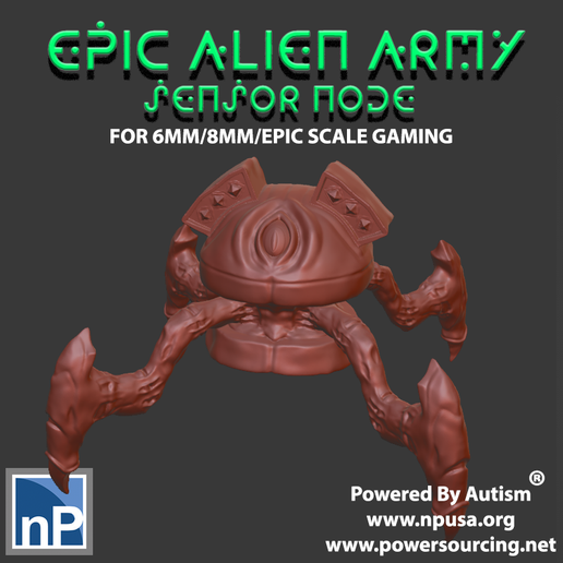 👽 6mm/8mm Epic Scale Alien Army・ 3D File for 3D printing・Cults