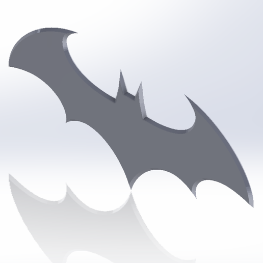 Batman Symbolsilhouette
