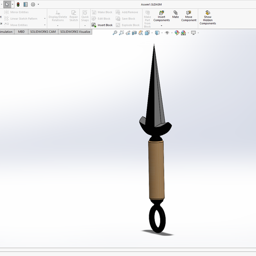 STL file Minato's Kunai's 👾 ・3D print model to download・Cults
