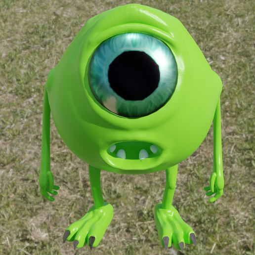 🗿 Mike Wazowsky・Free STL File for ・Cults