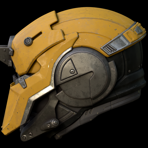 🪖 Locus Watcher helmet 3d print file・ 3D File for 3D printing・Cults