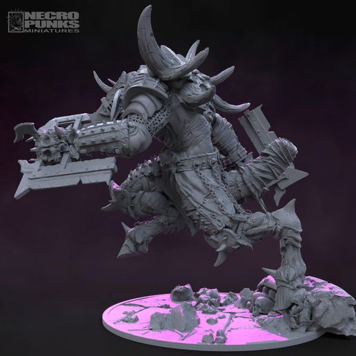 🐉 Demon Gatekeeper Kitbash and Army・ 3D File for 3D printing・Cults