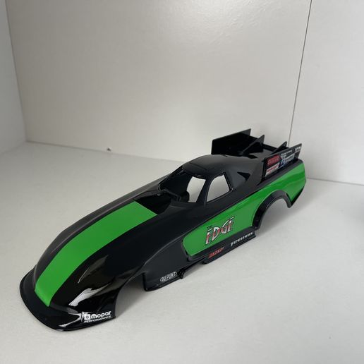 3D printable Charger Funny car - drag car body • made with Anycube mono ...