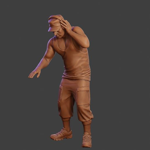 3D file Male Music DJ MMDJM 010 ♂️ ・3D printing template to download・Cults