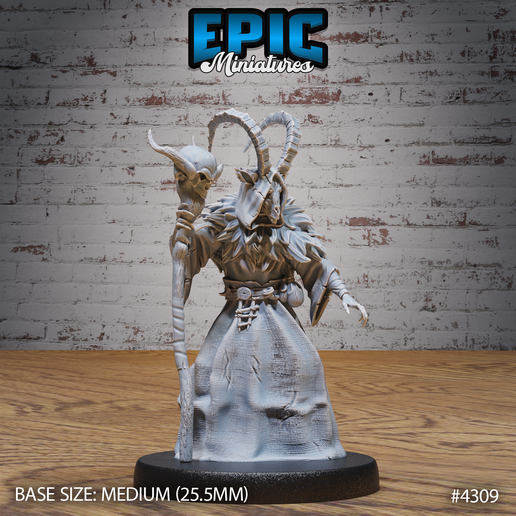 3D file Demonic Cultist ‧ DnD Miniature ‧ Tabletop Miniatures ‧ Gaming ...