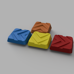 3D printed Low profile Keycaps for Keychron K3 Gateron WASD Gaming ...