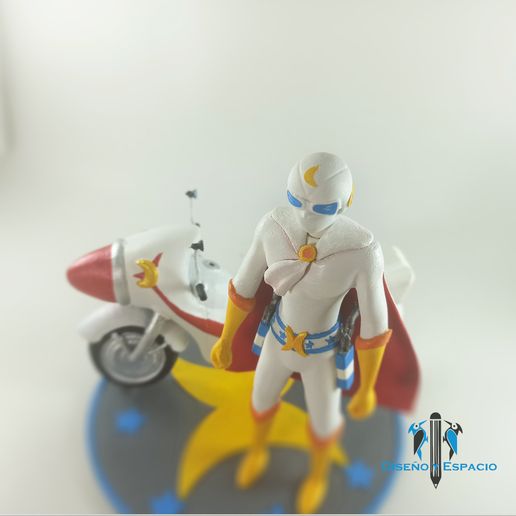 📺 Captain Sparkle, Moonlight mask・Archivo STL para ・Cults