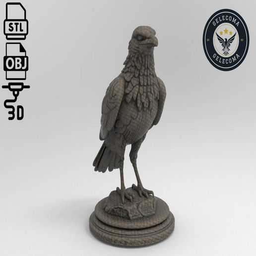 🐦 Crow Animal 3d Print・ 3D File for 3D printing・Cults