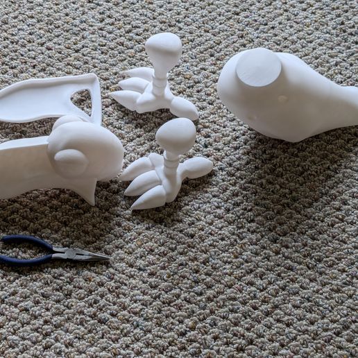 🎭 Zazu Puppet・ 3D File for 3D printing・Cults