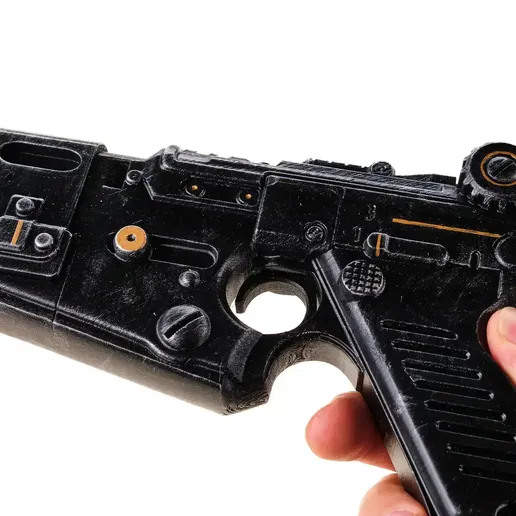 🔫 Handgun 1960 Wolfenstein Prop Replica Weapon Gun Cosplay・ 3D File for ...