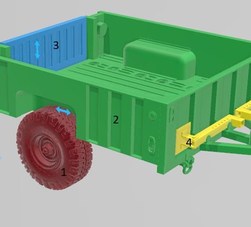 STL file M1102 trailer 35th scale 🚐 ・3D printer design to download・Cults