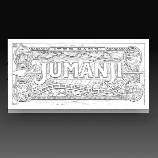 jumanji colouring pictures