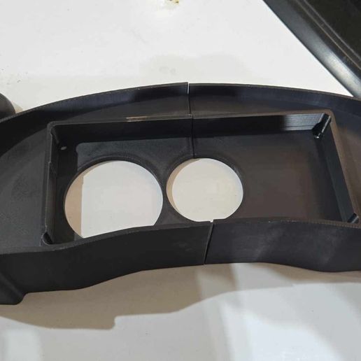 🐎 SN95 Mustang Holley 6.86 Pro Dash Mount (1994–2004)・ 3D File for 3D ...