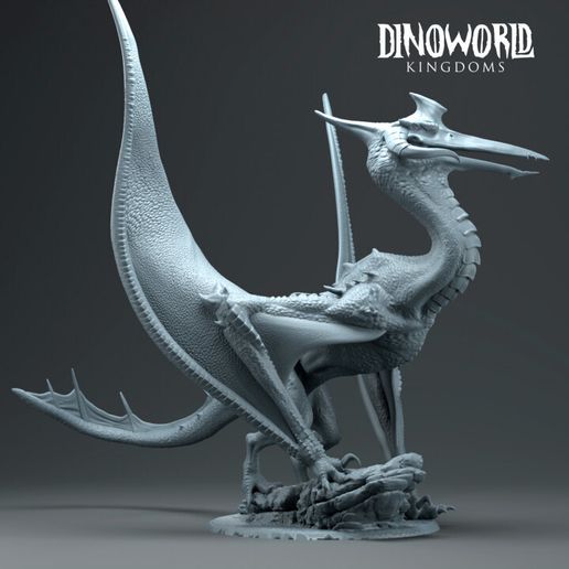 STL file Dragon Pterodactyl Kaiju 🐉 ・3D printable model to download・Cults