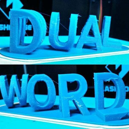 🎄 Dual Letter Blocks Illusion Customizer・Free STL File for ・Cults