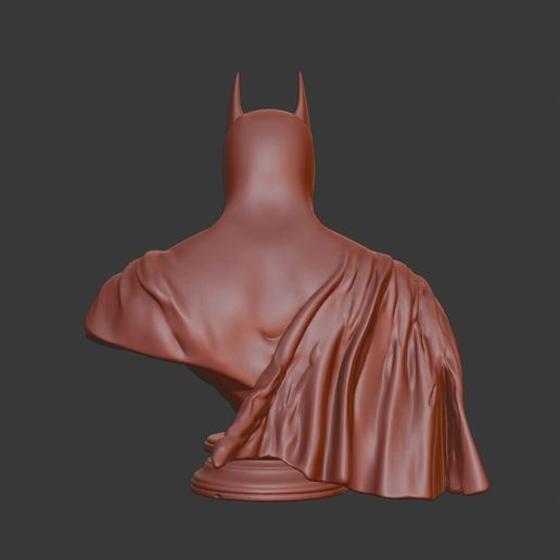 👤 Batman Head Bust 3D STL Printable - 3D Model STL 3D print model ...